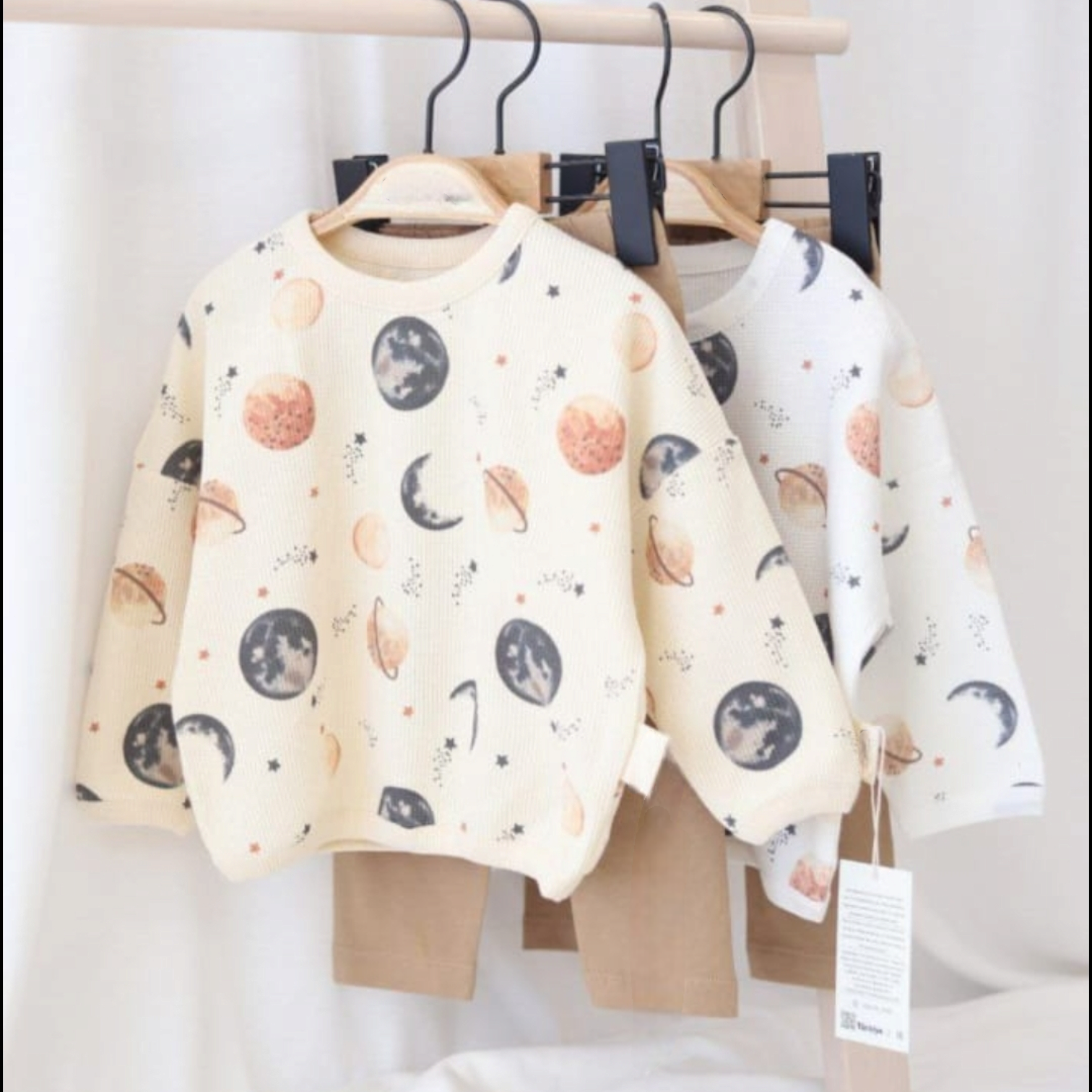 Waffle space set – Liam & Lilly